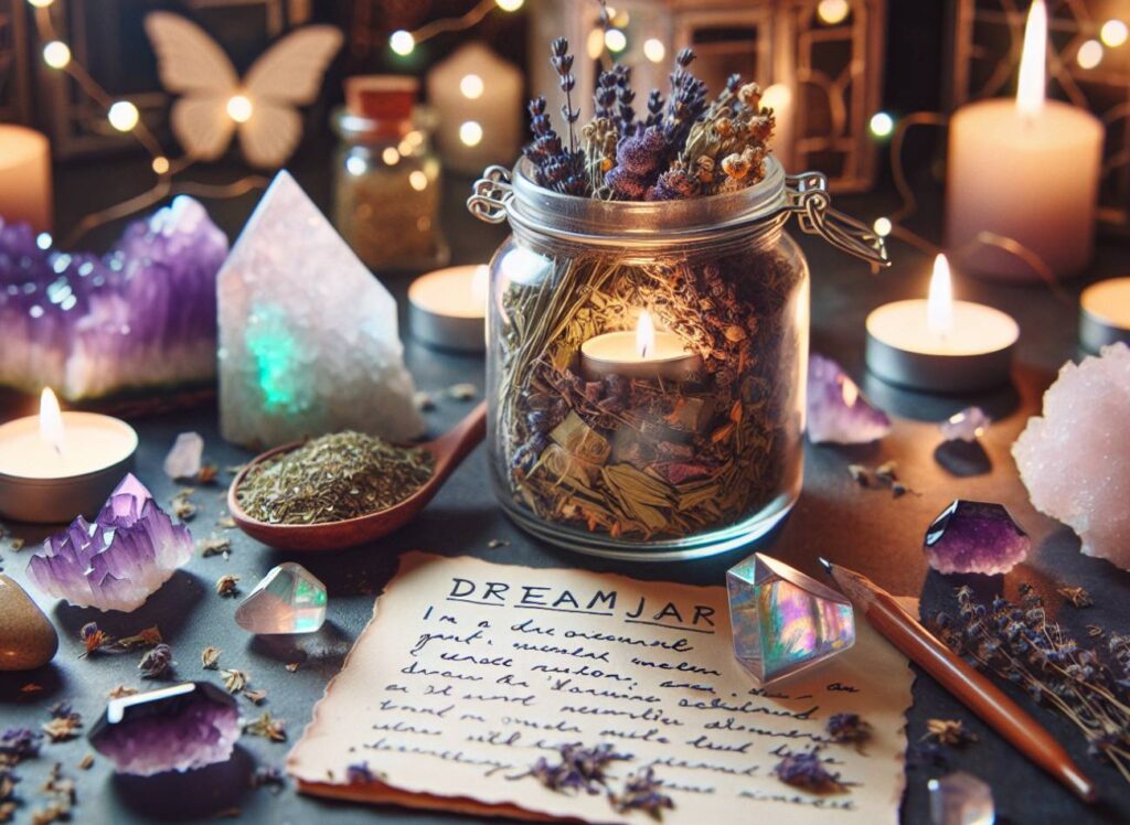 How to Make a Dream Jar with Sleep Herbs for Magical Nights