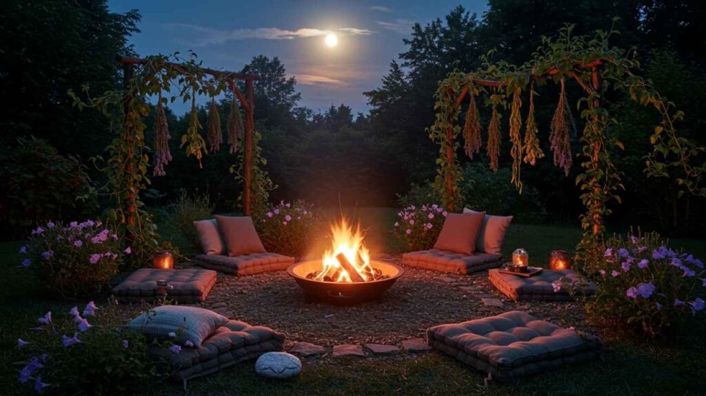 20+ Backyard Fire Pit Ideas for Witches Who Love Moonlit Rituals