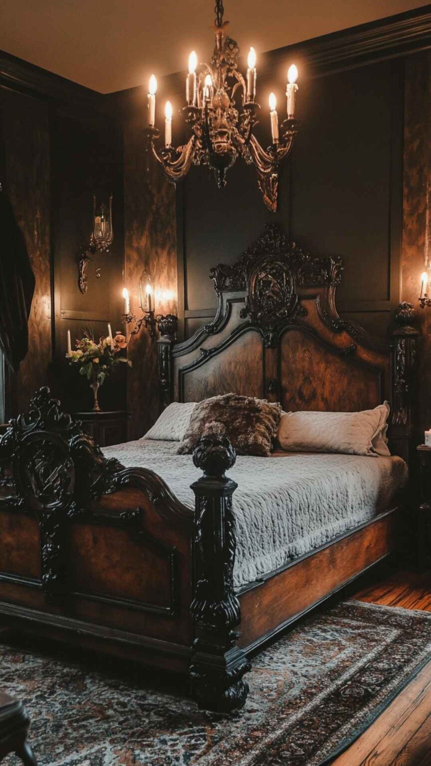 15 Dark Cottagecore Bedroom Ideas for a Cozy, Witchy Vibe