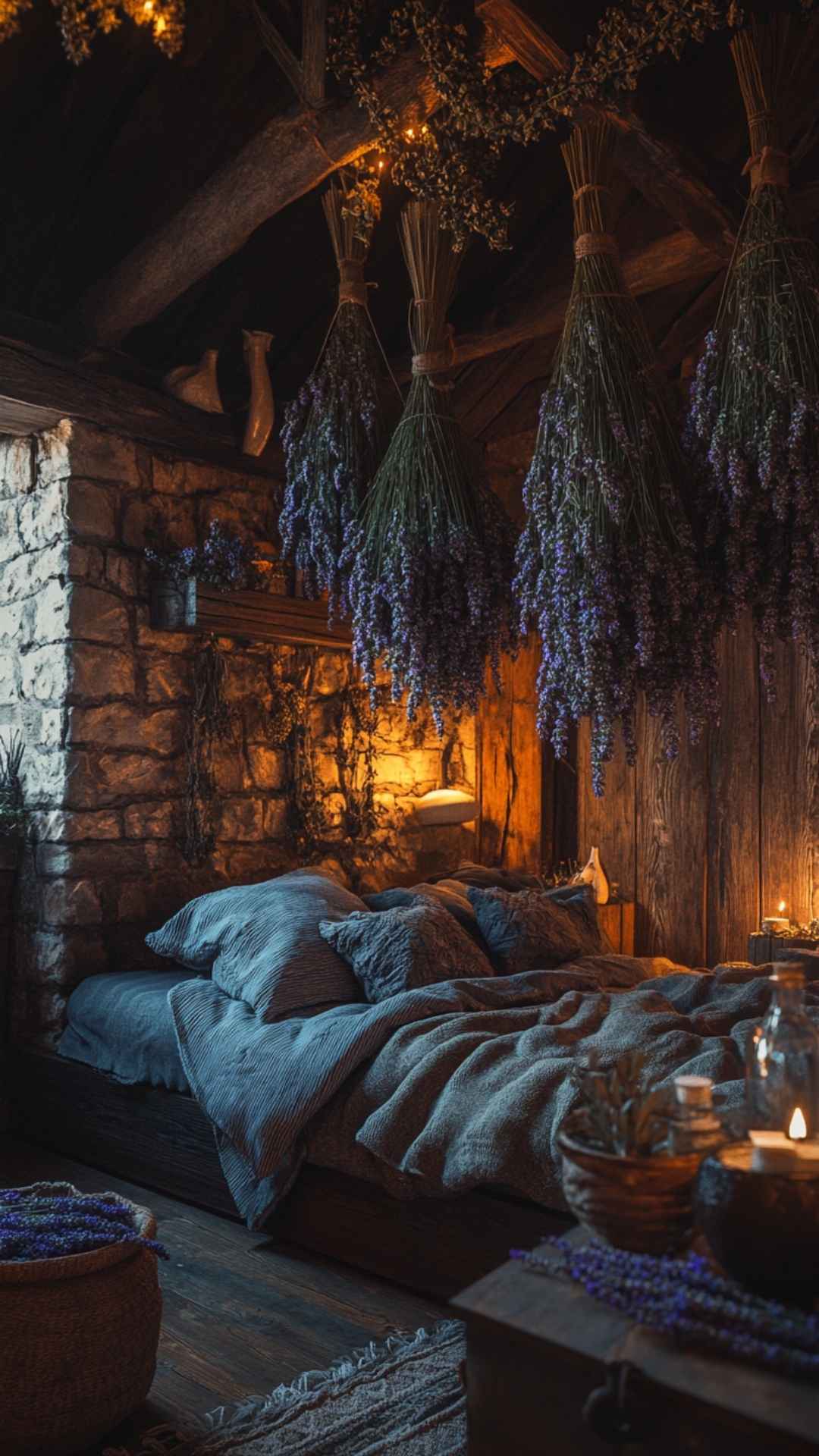 15 Dark Cottagecore Bedroom Ideas for a Cozy, Witchy Vibe