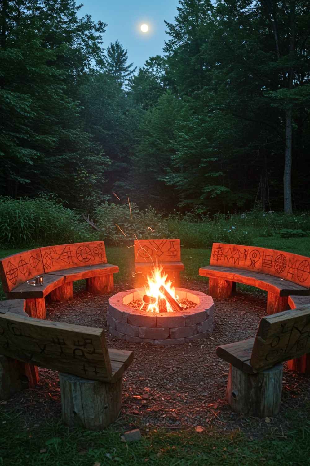 20+ Backyard Fire Pit Ideas for Witches Who Love Moonlit Rituals