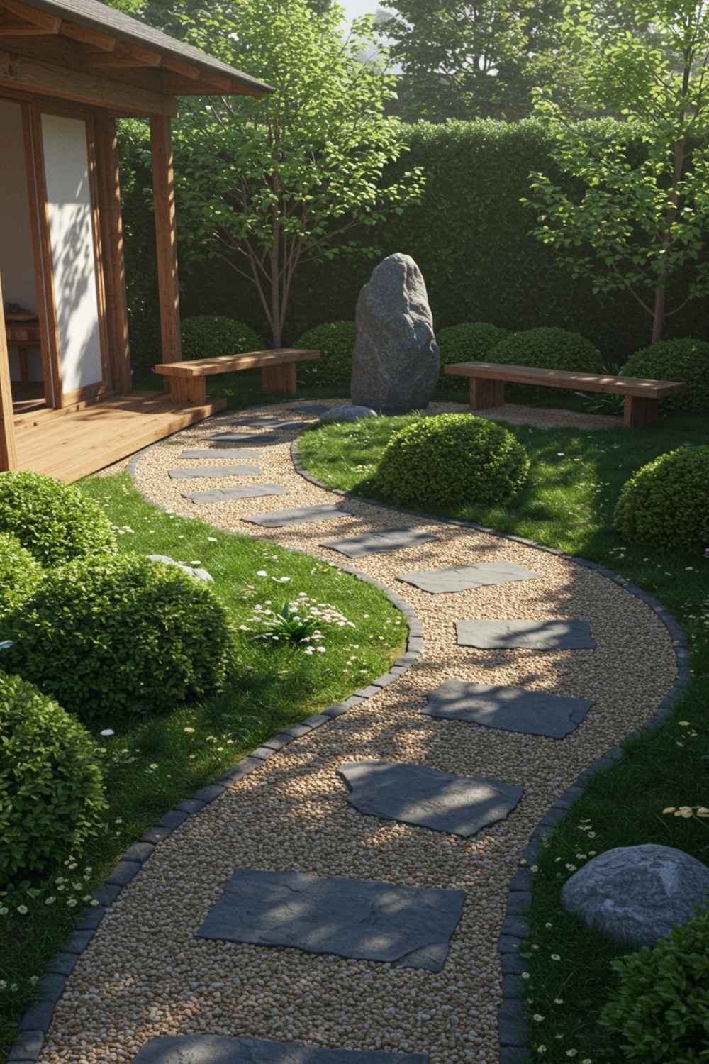 How to Create a Zen Garden Design Meditation Space Backyard That ...