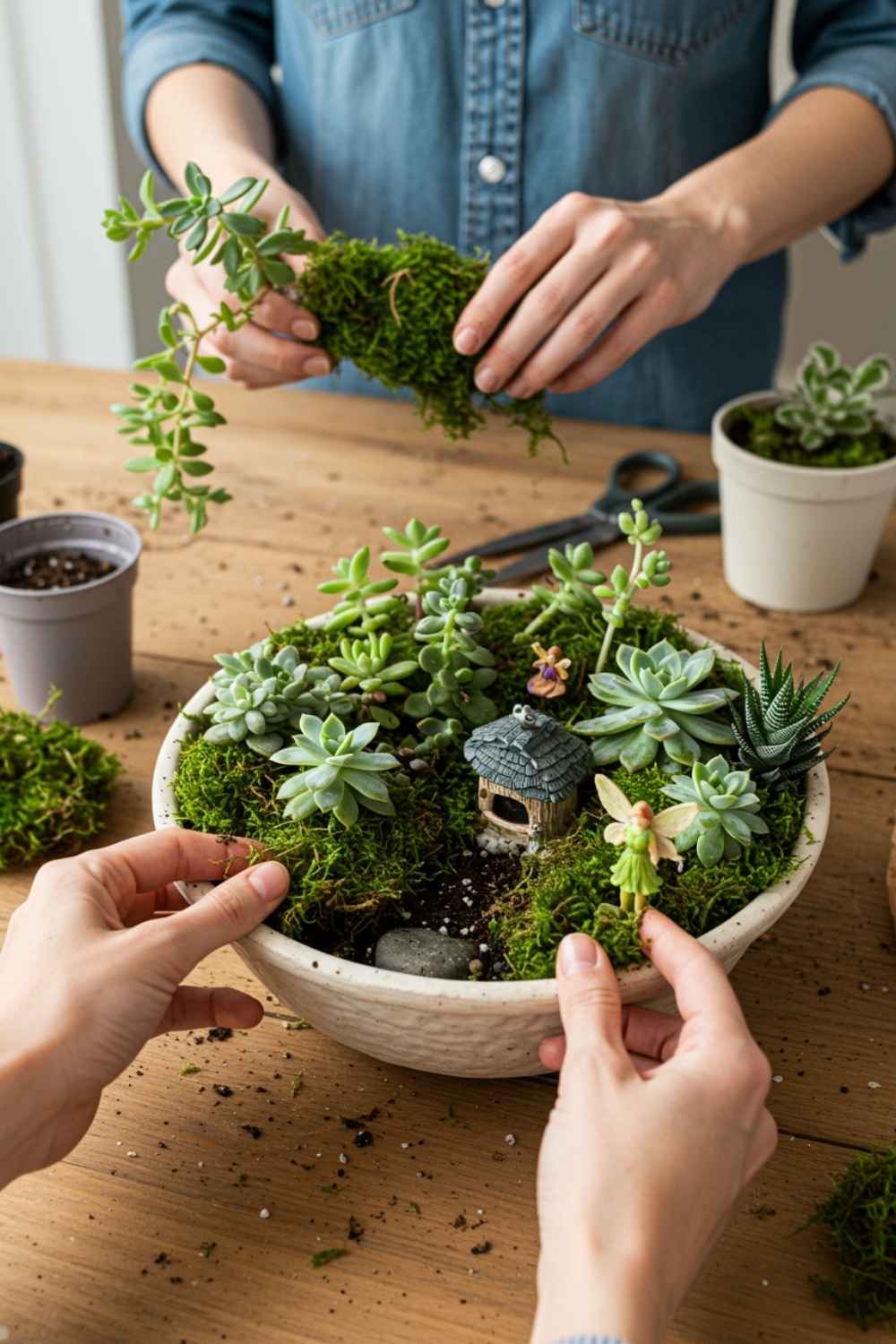 I Made a Fairy Garden with Succulents — This DIY Took Me 30 Minutes and ...