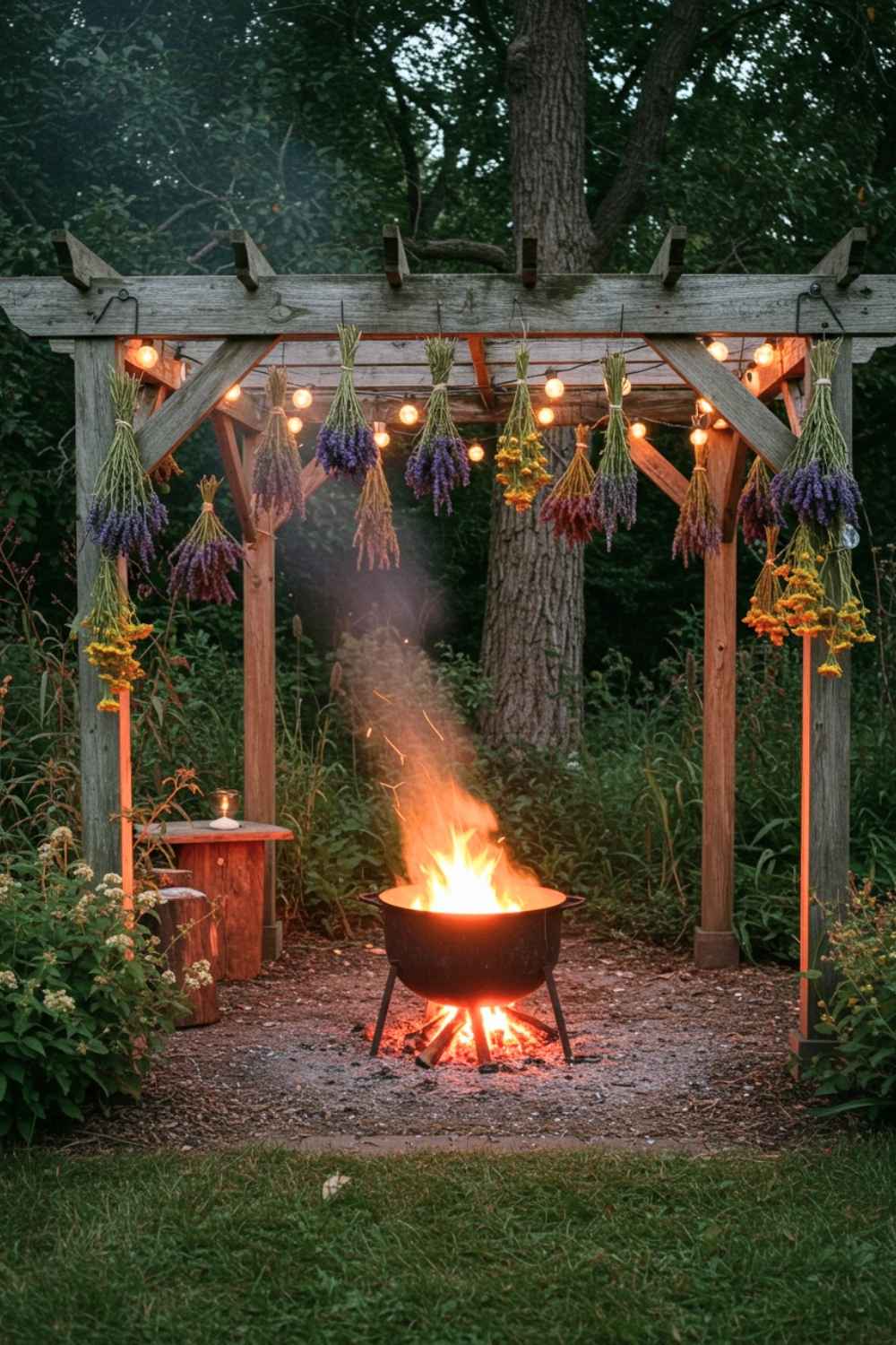 20+ Backyard Fire Pit Ideas for Witches Who Love Moonlit Rituals