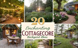 20 Enchanting Cottagecore Backyard Ideas to Create a Whimsical Retreat