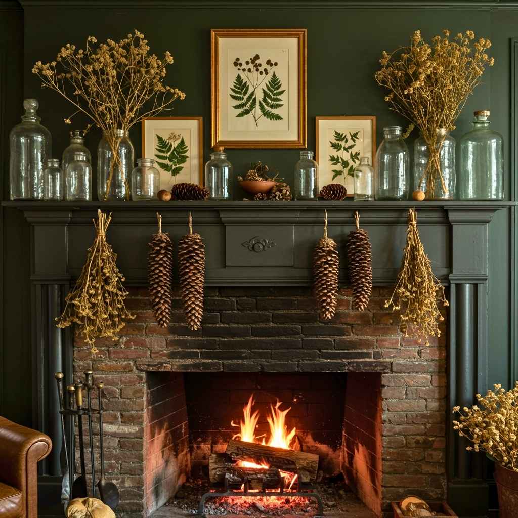 13 Dreamy Dark Cottagecore Living Room Ideas to Cozy Up Your Space