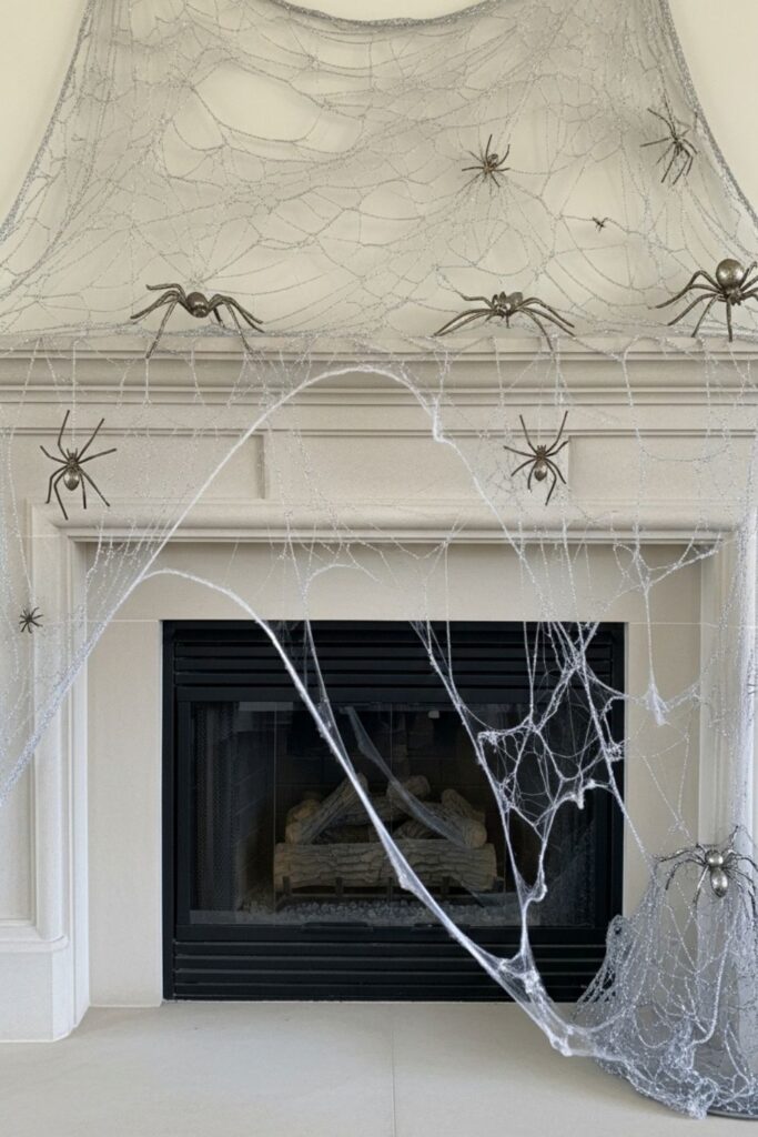 15 Bewitching Halloween Fireplace Decor Ideas for a Mystical Autumn