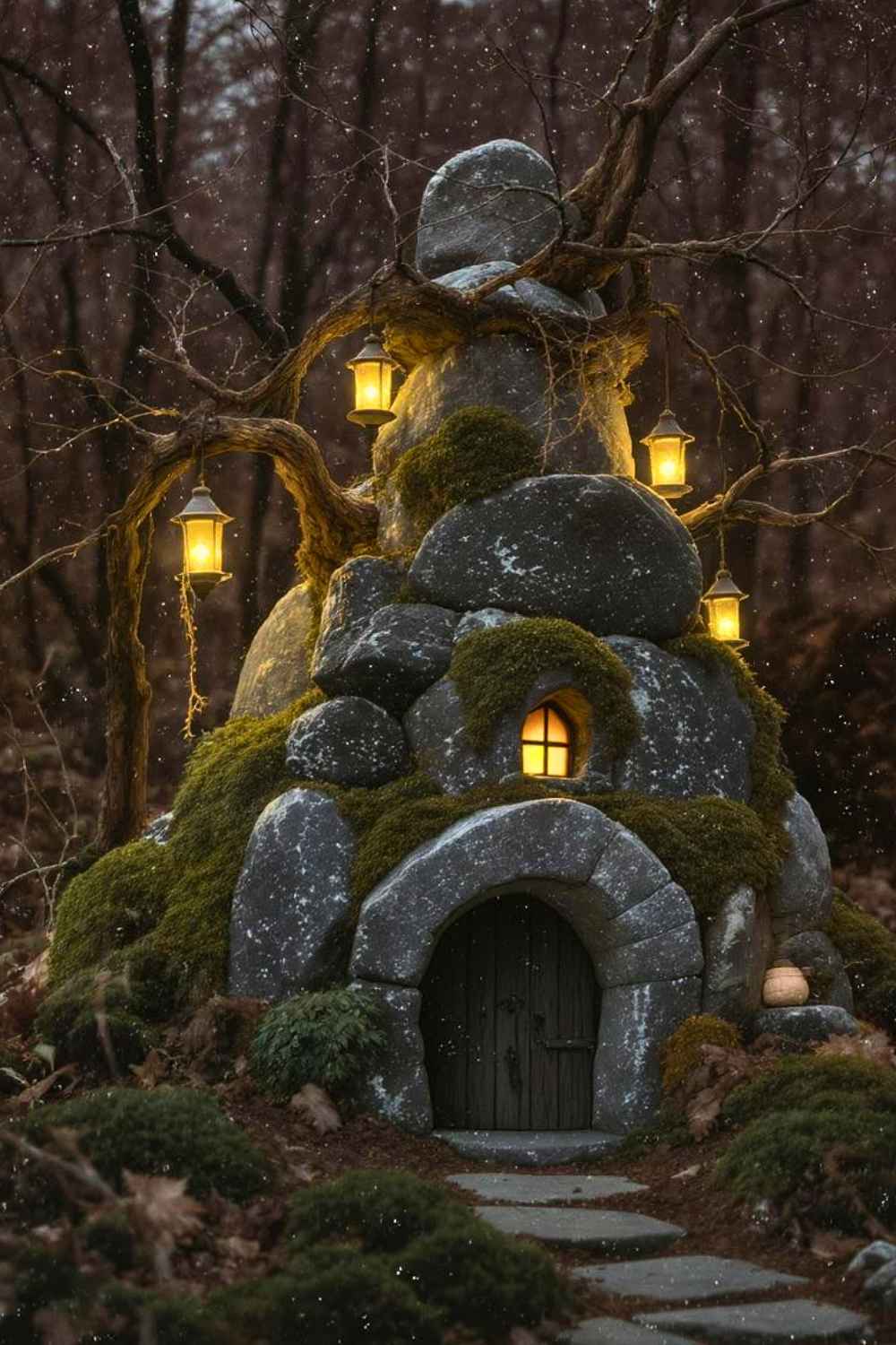 35 Fairy House DIY Ideas Using Natural Materials That Will Enchant Your ...