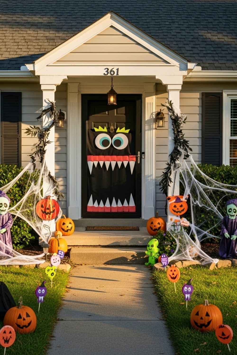 15 DIY Halloween Door Decorations That Will Bewitch Every Trick-or-Treater
