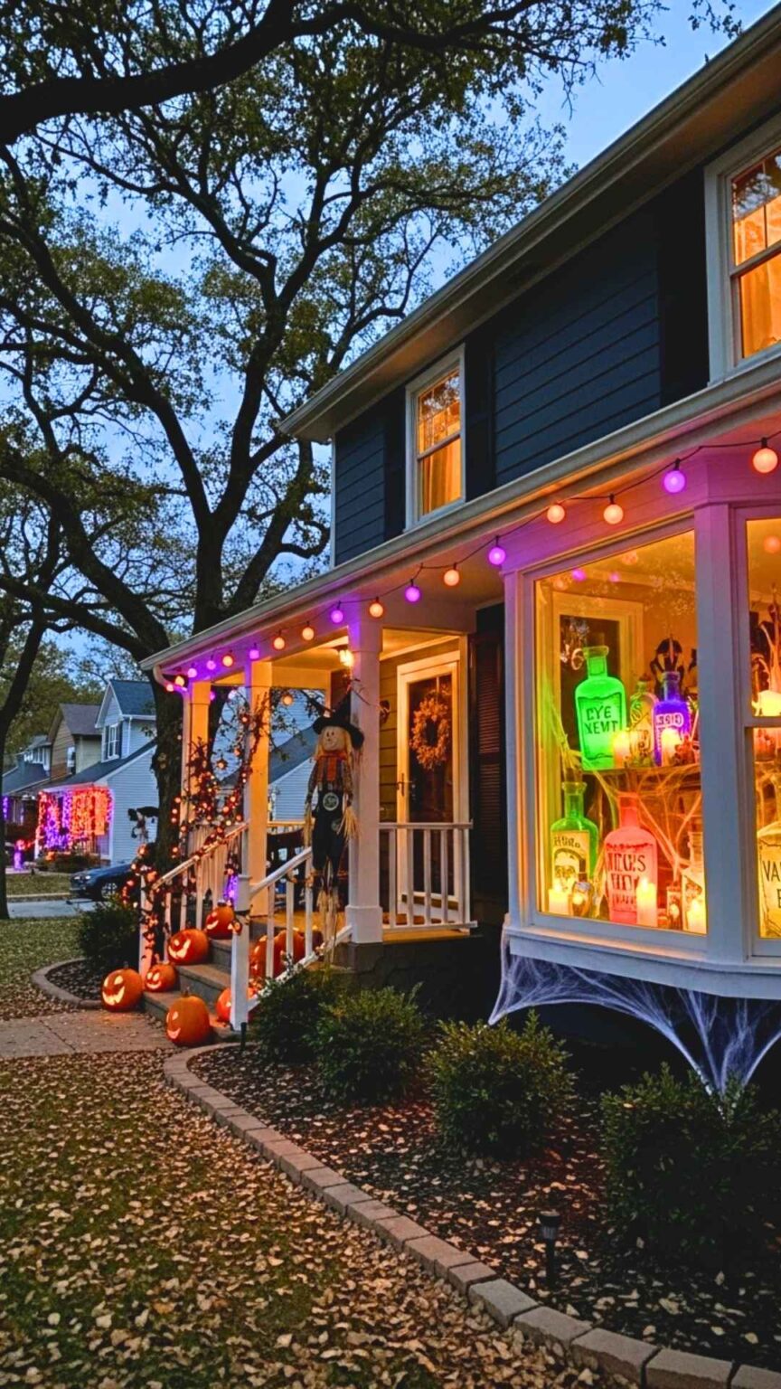 15 Hocus Pocus Outdoor Decoration Ideas to Cast a Spell on Your Yard