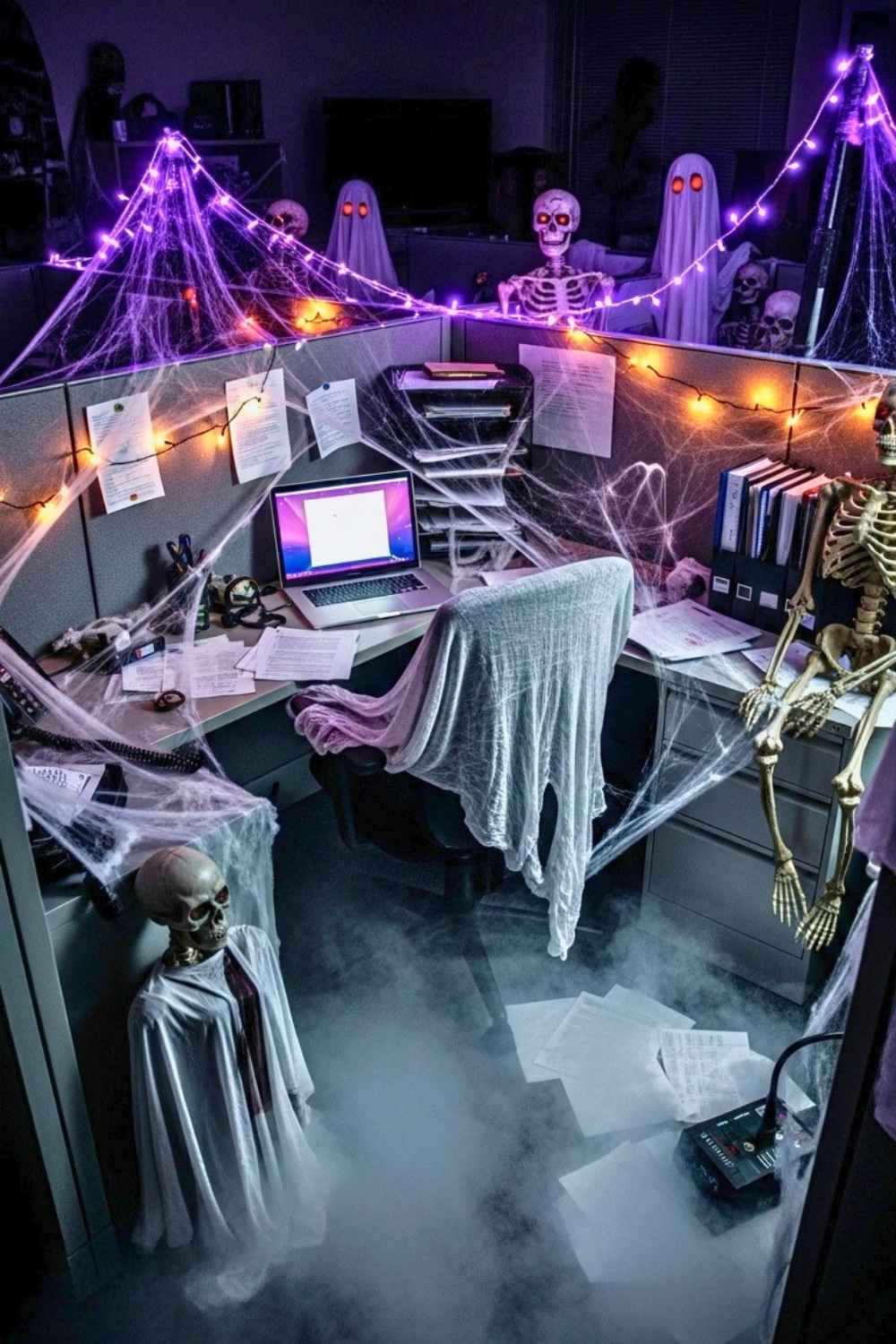 35 Halloween Cubicle Decor Ideas That Are Scary Good