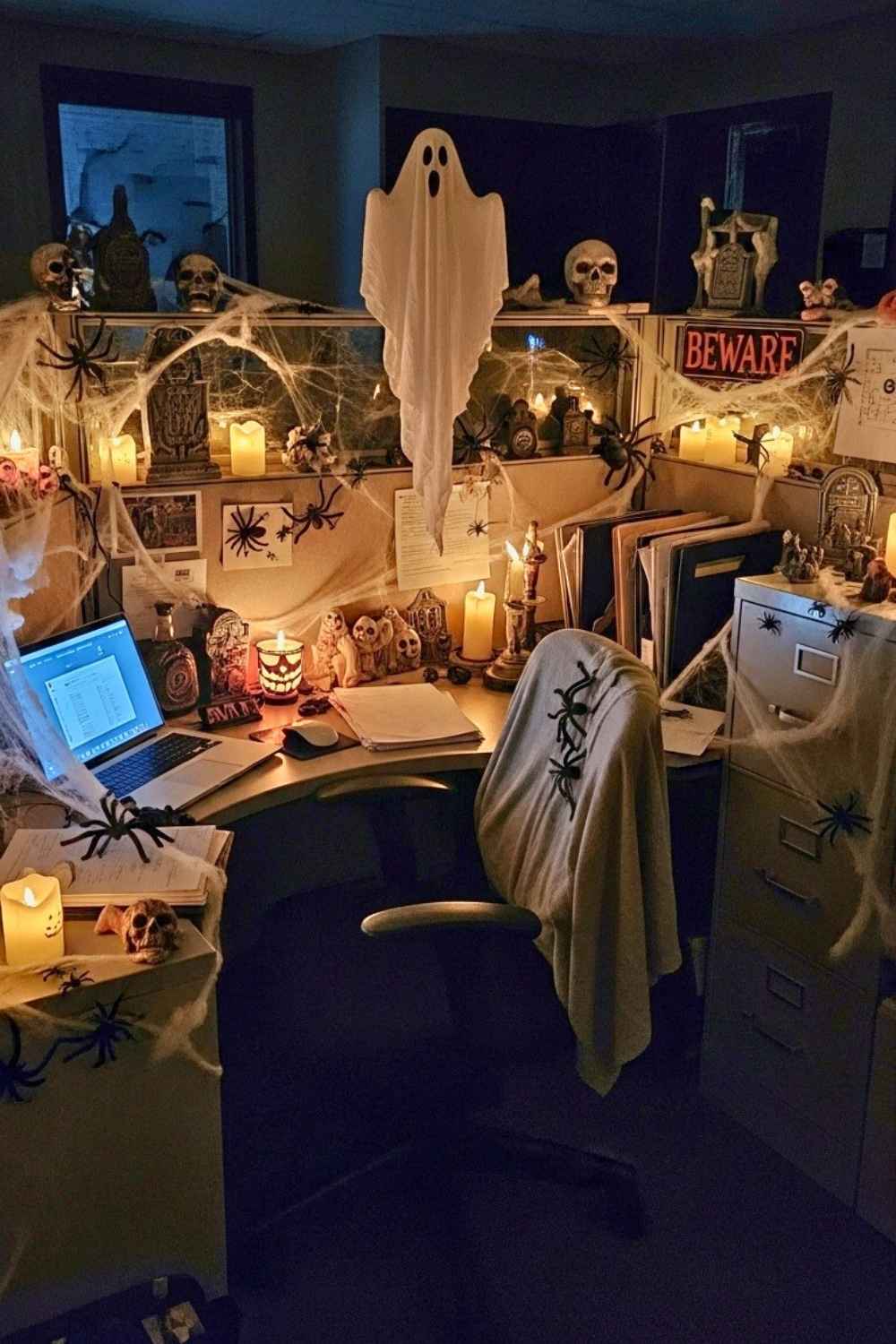 35 Halloween Cubicle Decor Ideas That Are Scary Good