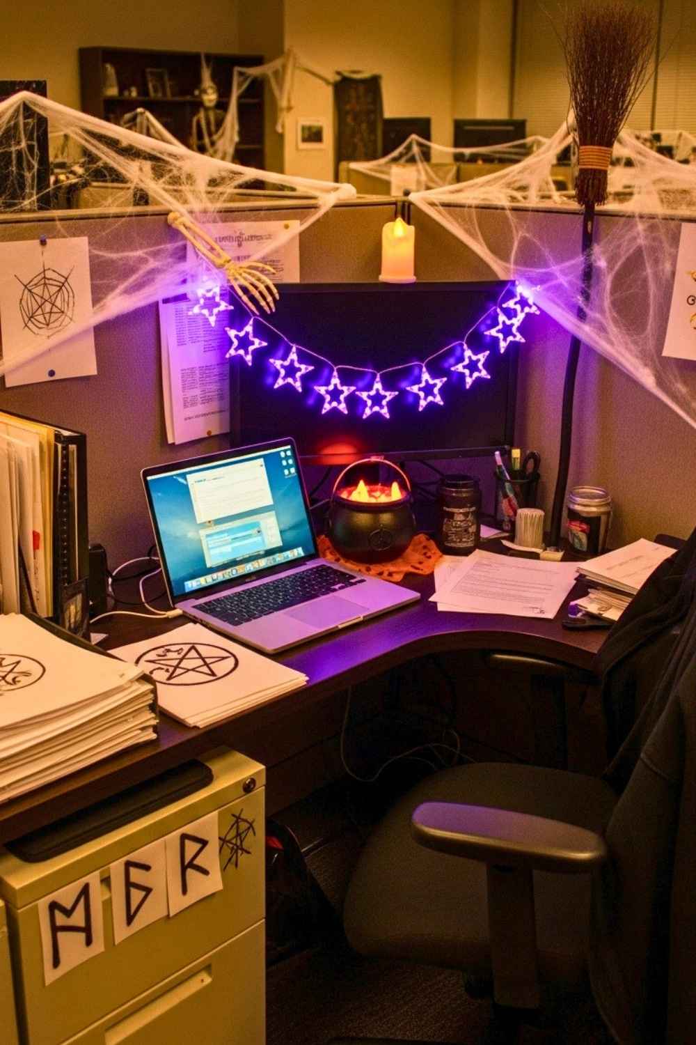 35 Halloween Cubicle Decor Ideas That Are Scary Good