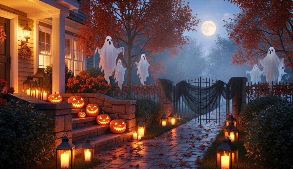 15 Halloween Front Garden Ideas That Will Make Your Halloween Outdoor ...