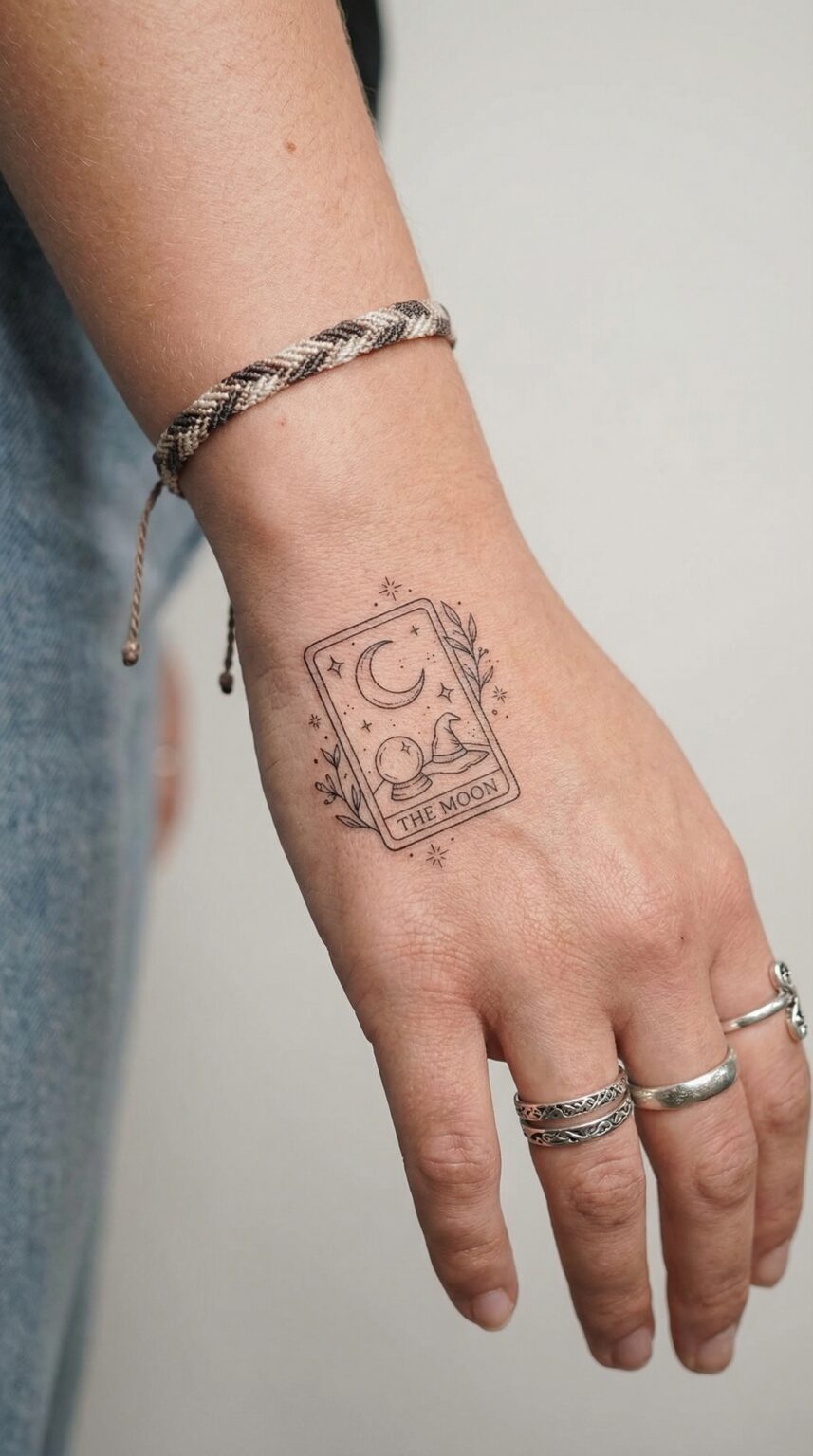 15 Witchy Hand Tattoos for Women who carry magic in their hands
